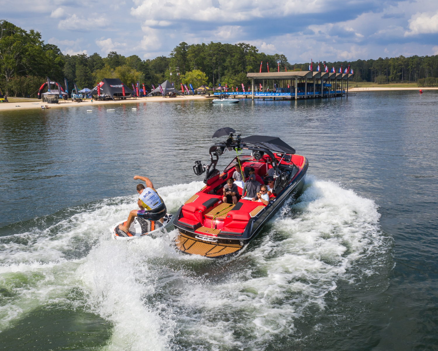ATHLETES FROM ACROSS THE GLOBE TOOK TO THE WATERS OF ROBIN LAKE FOR THE ...